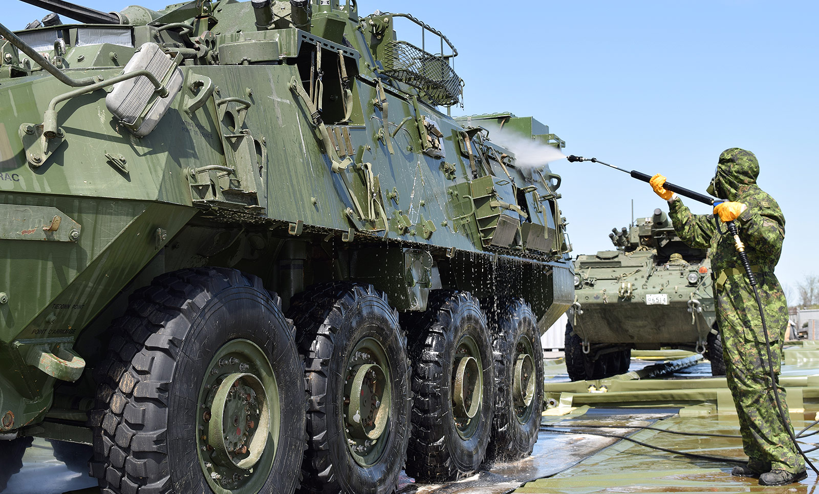 CBRN Decontamination System DEW Engineering And Development